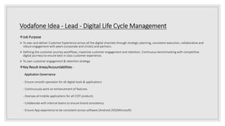 Vodafone & idea | PPTX