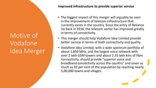 Vodafone & Idea merger | PPT
