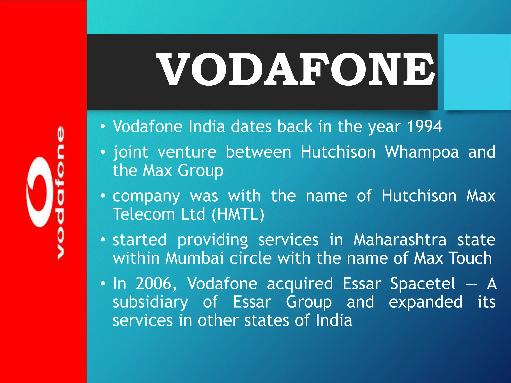 VODAFONE INDIA and IDEA MERGERanf h.pptx | Free Download