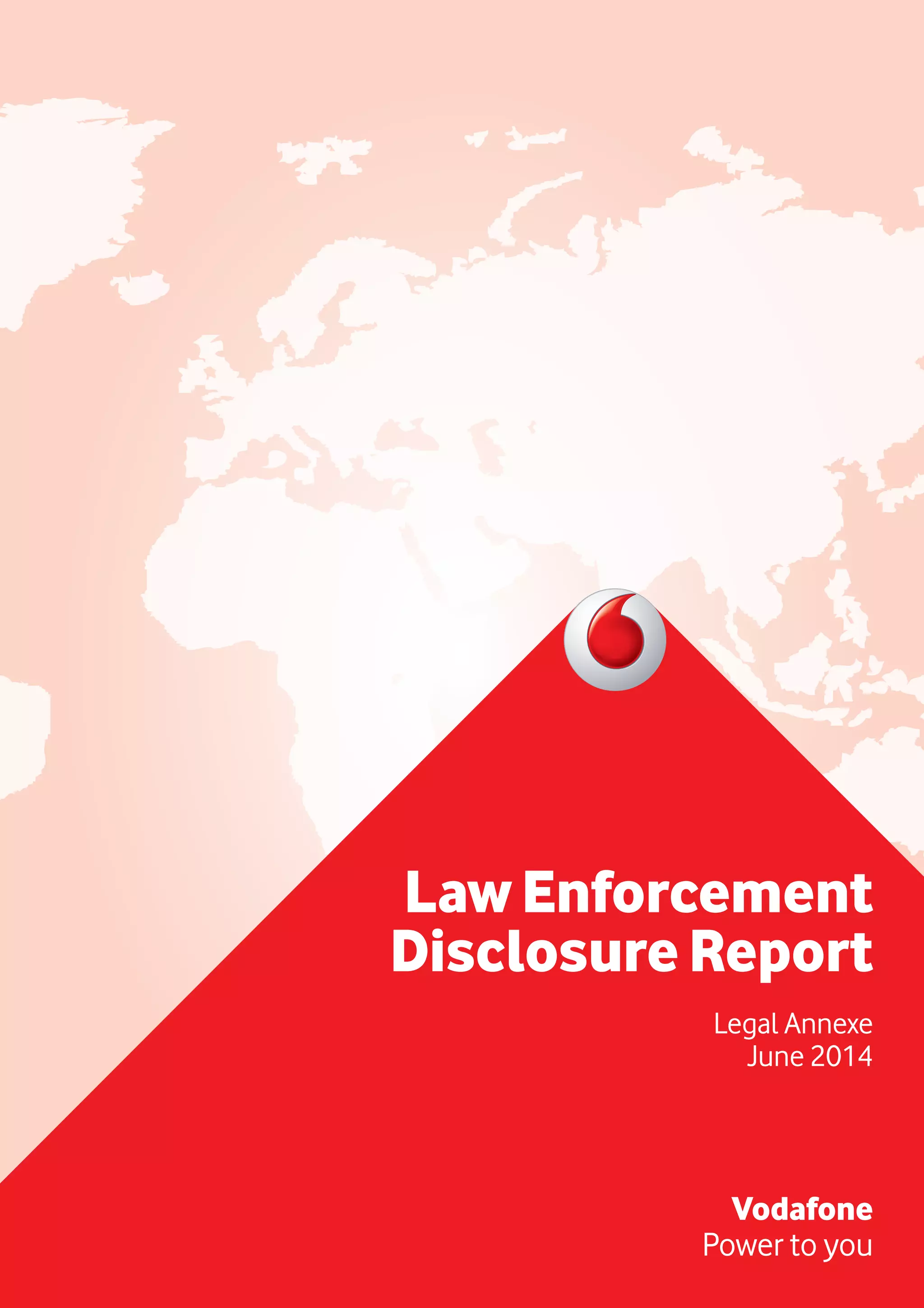 Vodafone law enforcement_disclosure_report_june 2014 | PDF