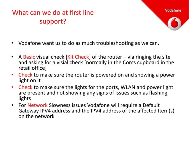 Vodafone overview presentation | PPTX