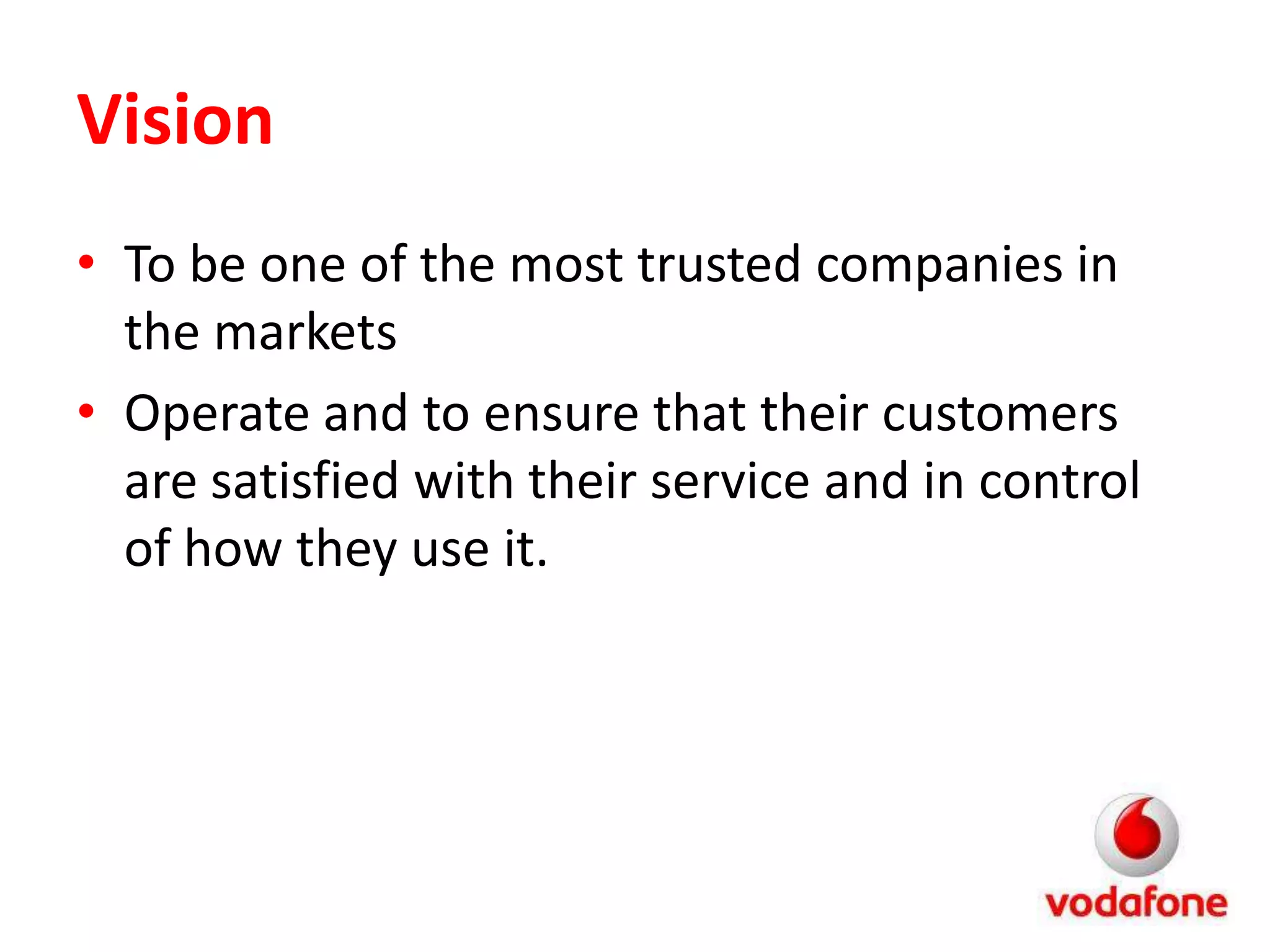 Vodafone Ppt | PPTX