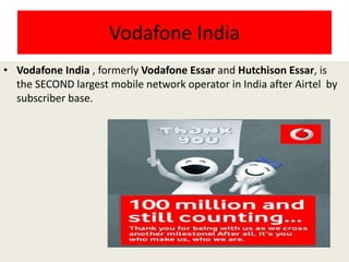 Vodafone service | PPTX
