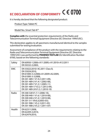 Vodafone Smart Tab III 10.1 Manual / User Guide | PDF