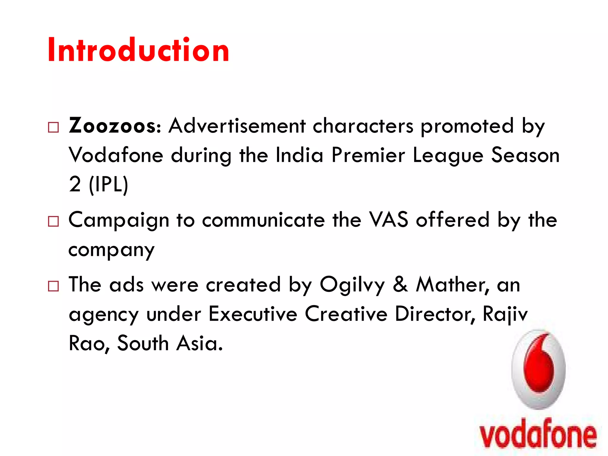 Vodafone zoo campaign | PDF