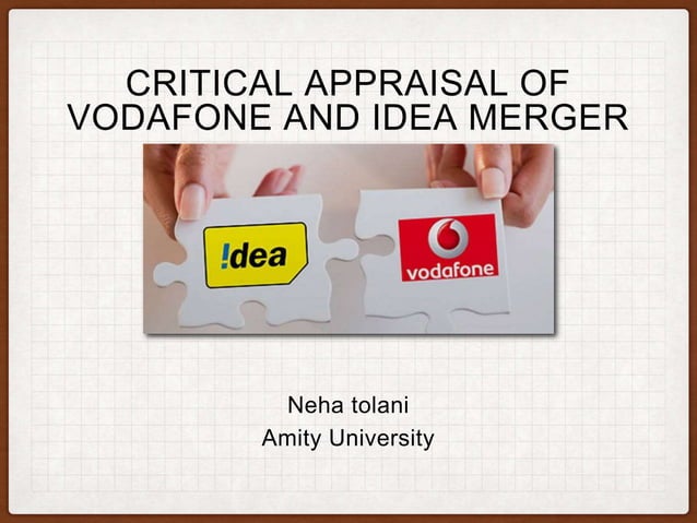 Vodafone Idea Merger | PPT