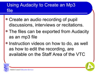 Making a Vodcast) | PPT