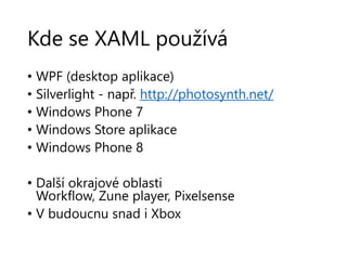 Úvod do XAML | PPT
