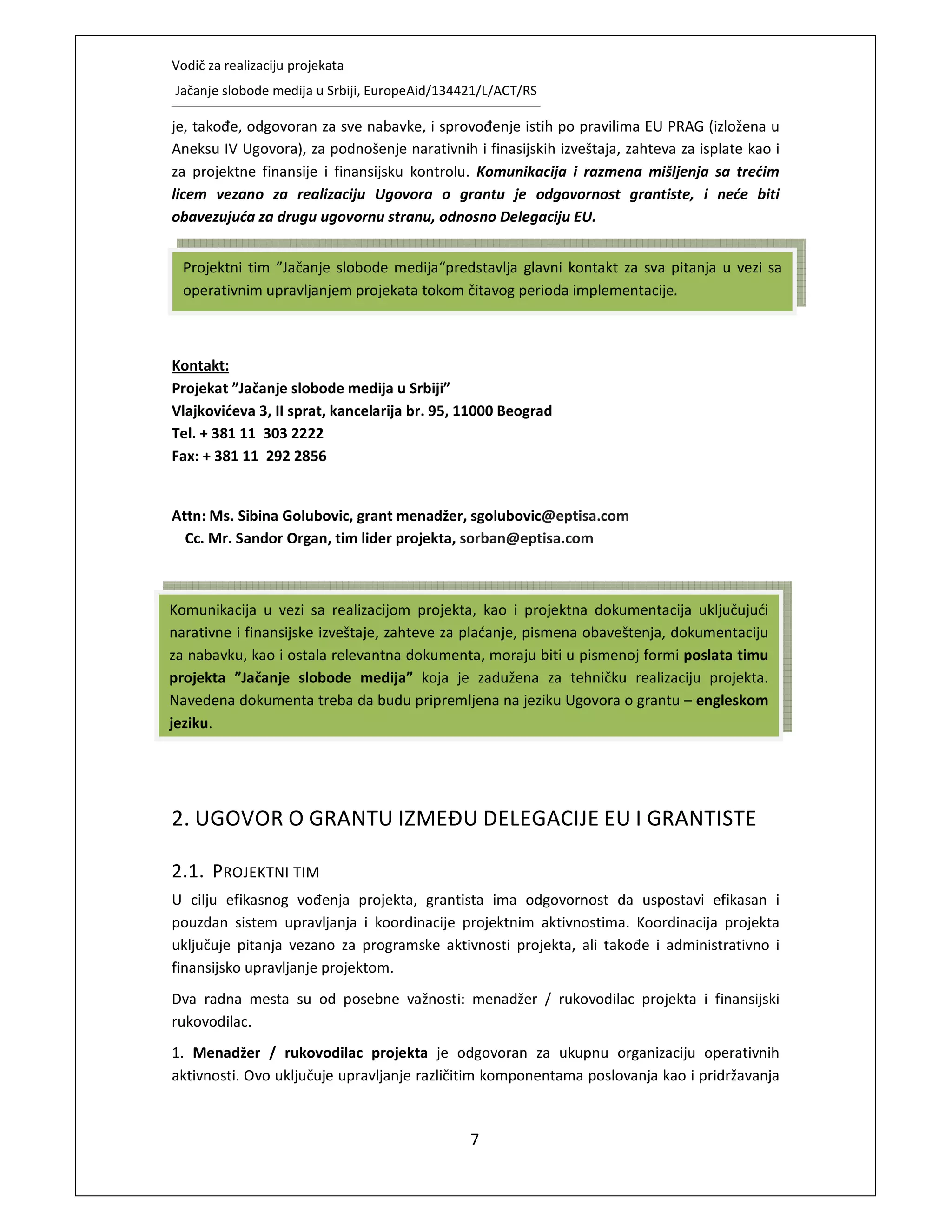 Vodic za-realizaciju-projekata (EU-mediji) | PDF