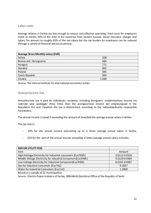 REASONS TO INVEST IN SERBIA