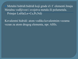 Vodik | PPTX