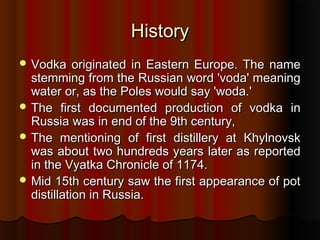 Vodka | PPT