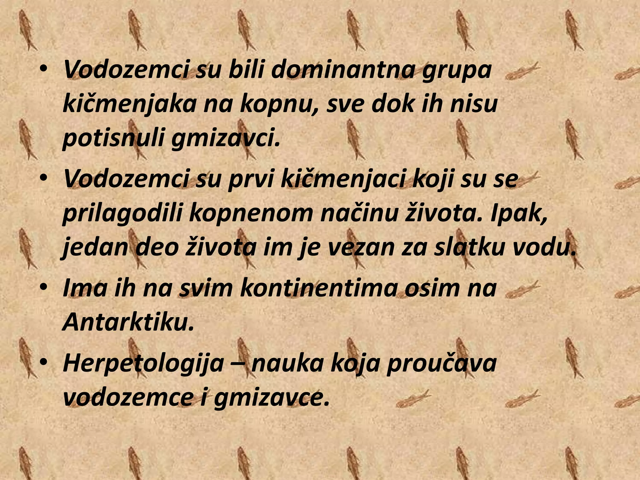 Vodozemci | PPTX