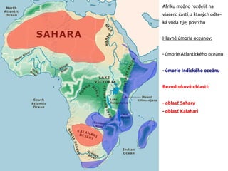 Vodstvo afriky | PDF