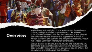 Vodun Presentation in Religious Education | PPTX