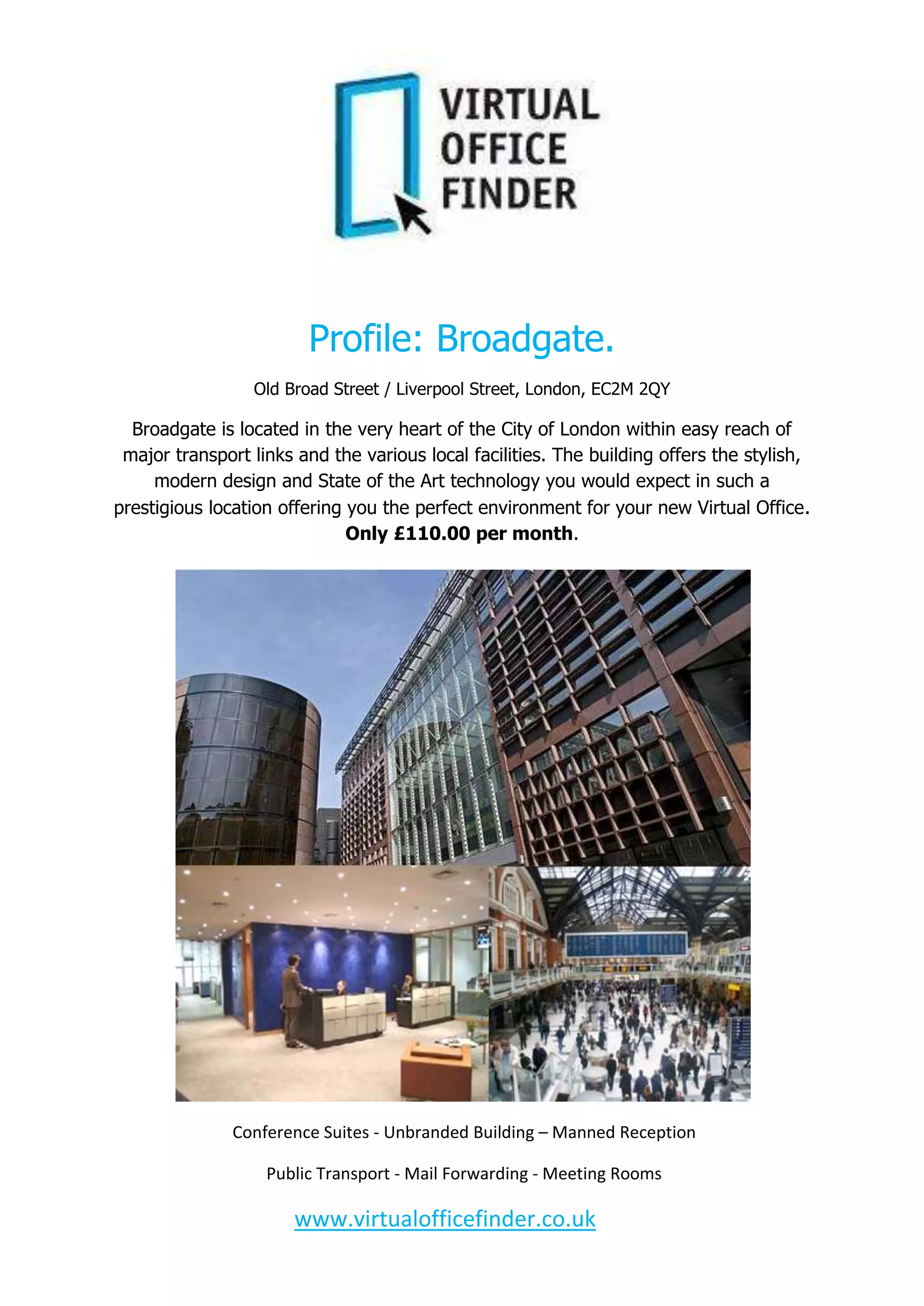 Vof profile broadgate | DOCX