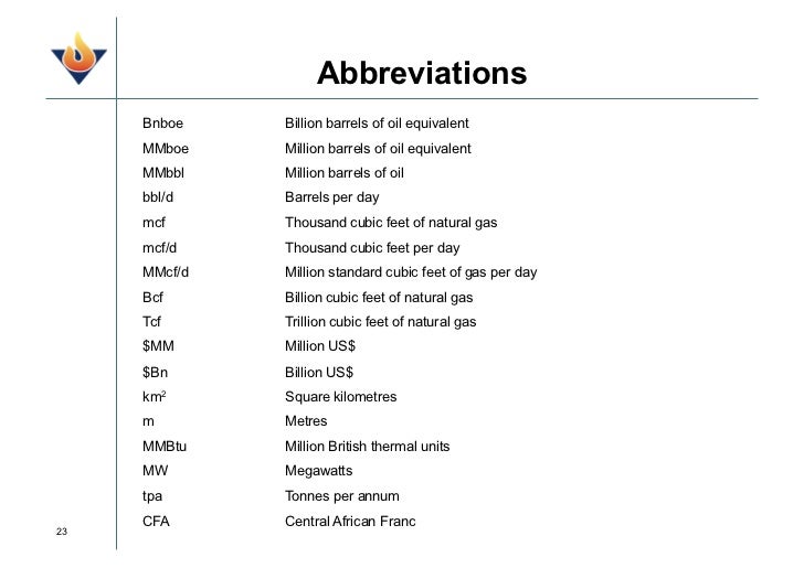 7th African Petroleum Conference Presentation - April 2010