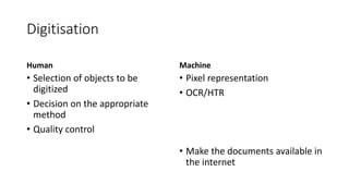 Working digitally with Historical Documents | PDF | Desktop Publishing ...
