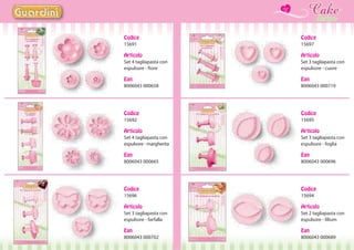 Voglia di...cake design ita | PDF | Desserts and Baking | Food & Drink