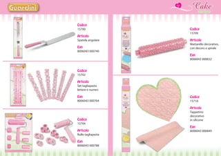 Voglia di...cake design ita | PDF | Desserts and Baking | Food & Drink