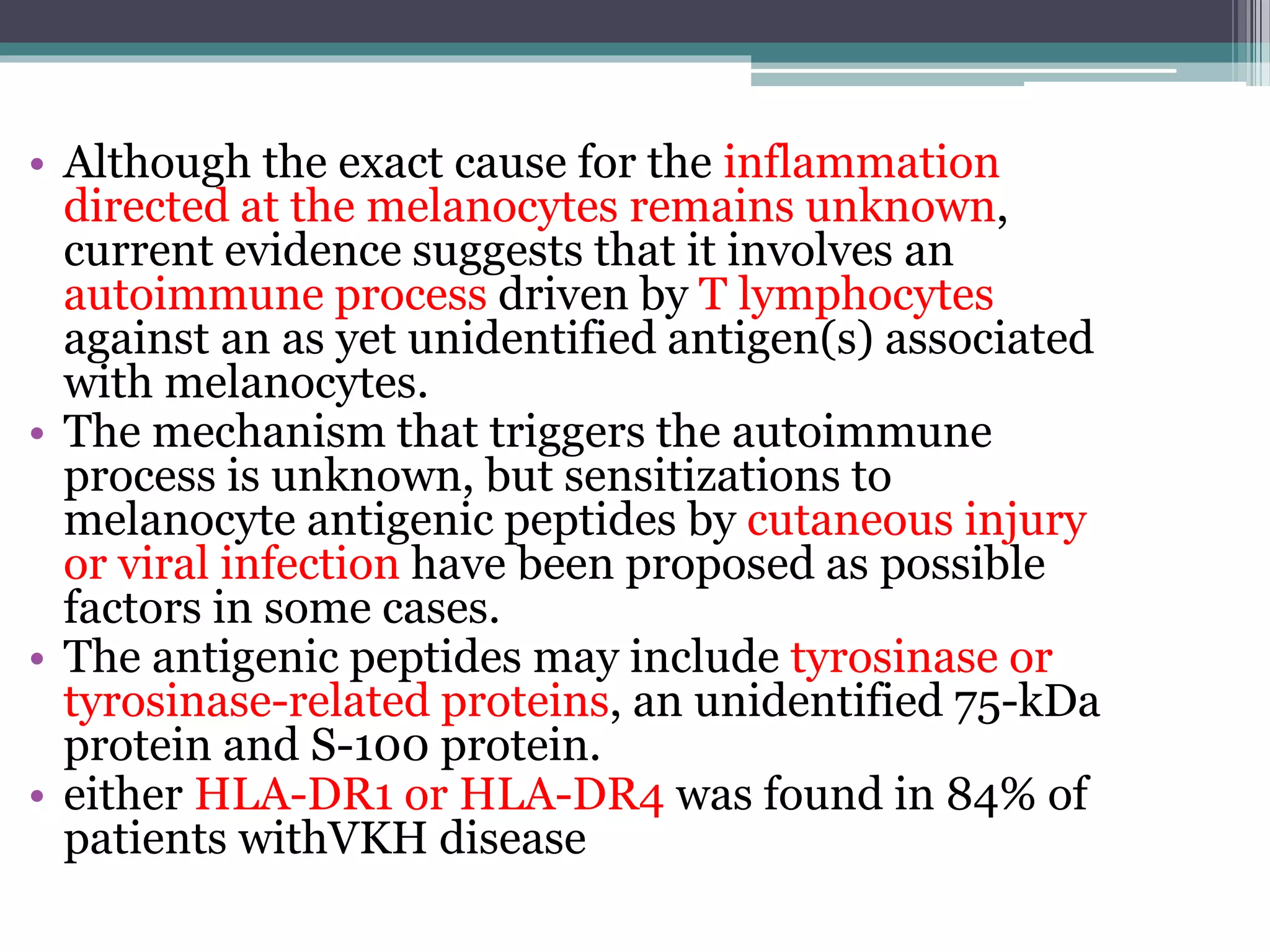 Vogt Koyanagi Harada Disease | PPTX