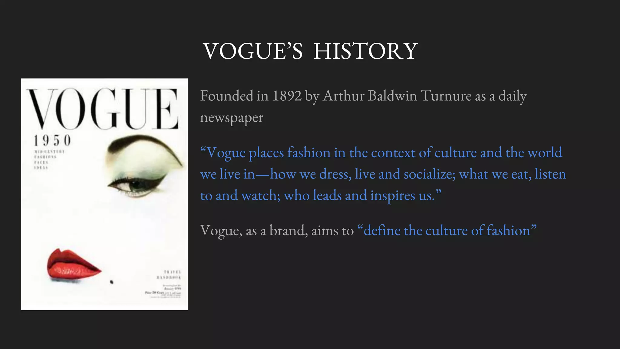 Vogue Final Presentation | PPTX