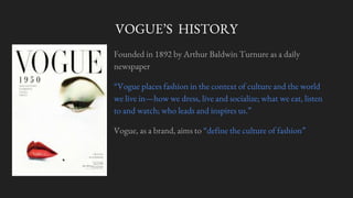 Vogue Final Presentation | PPT