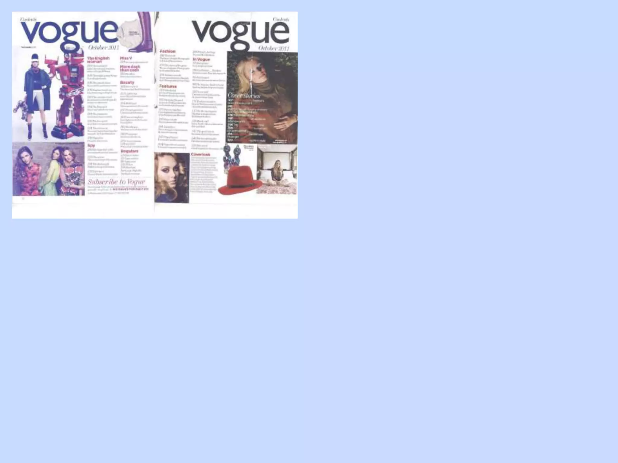 Vogue analysis | PPTX