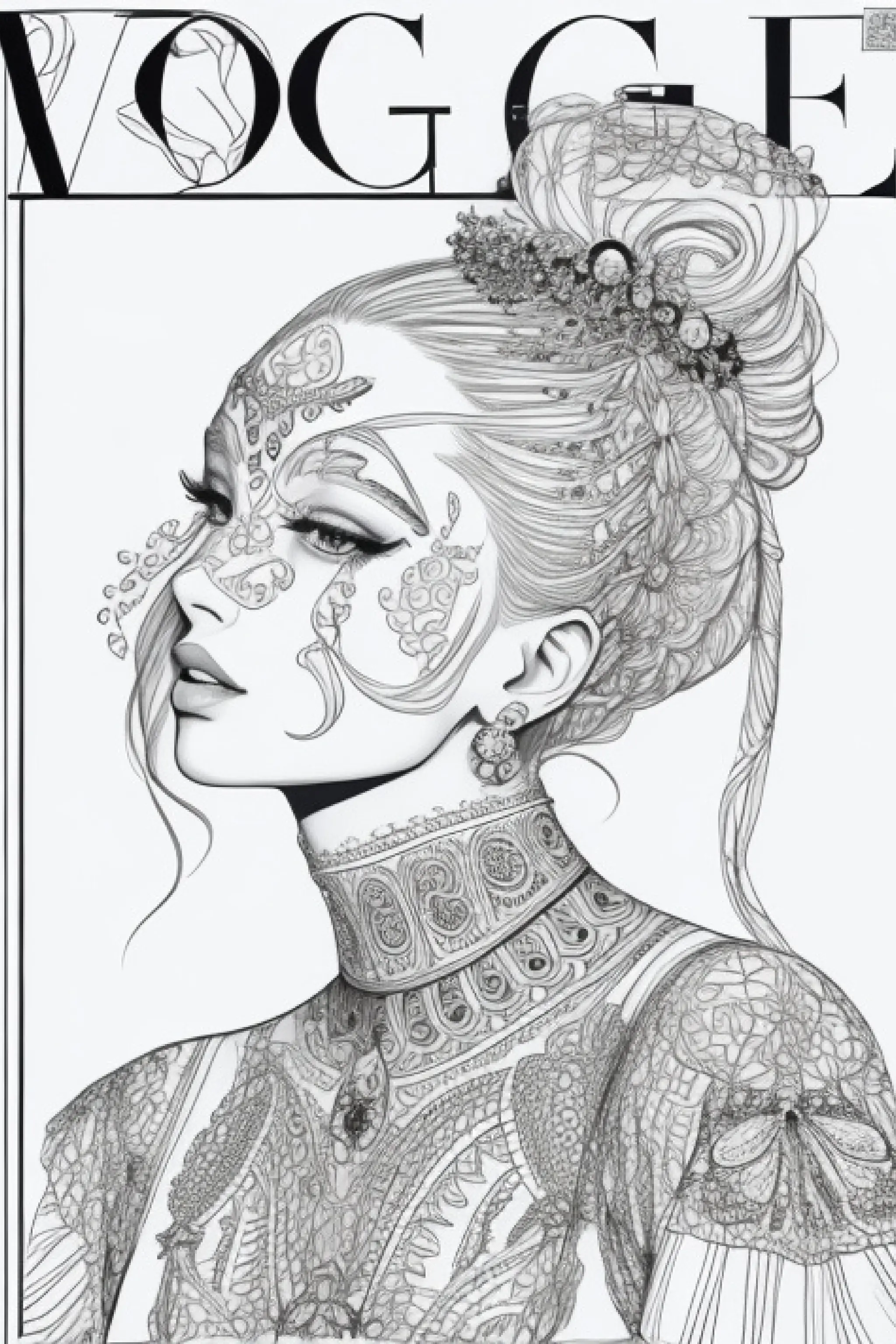 Vogue Coloring Book: A Fashionable Collection of Designs to Color | PDF