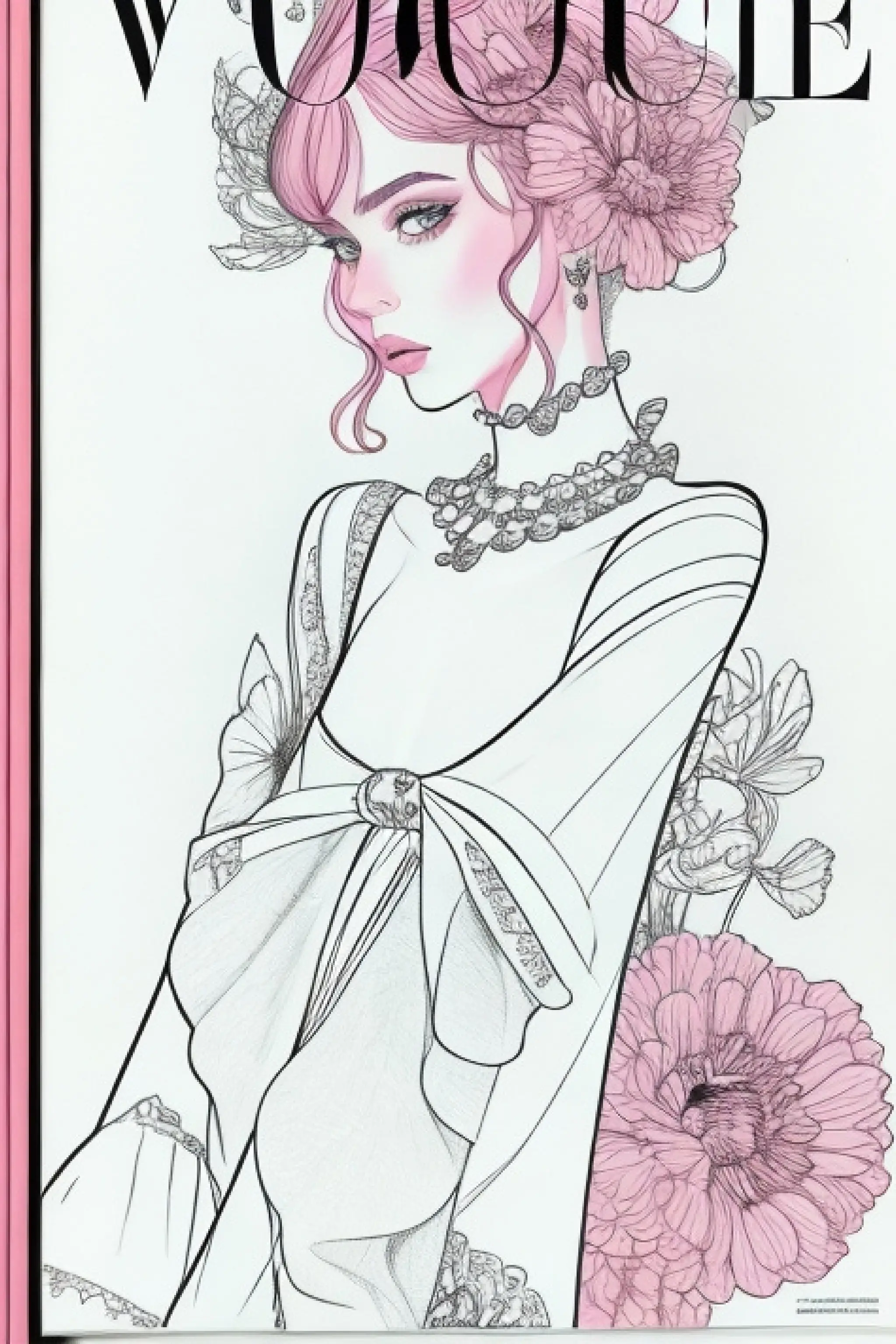 Vogue Coloring Book: A Fashionable Collection of Designs to Color | PDF