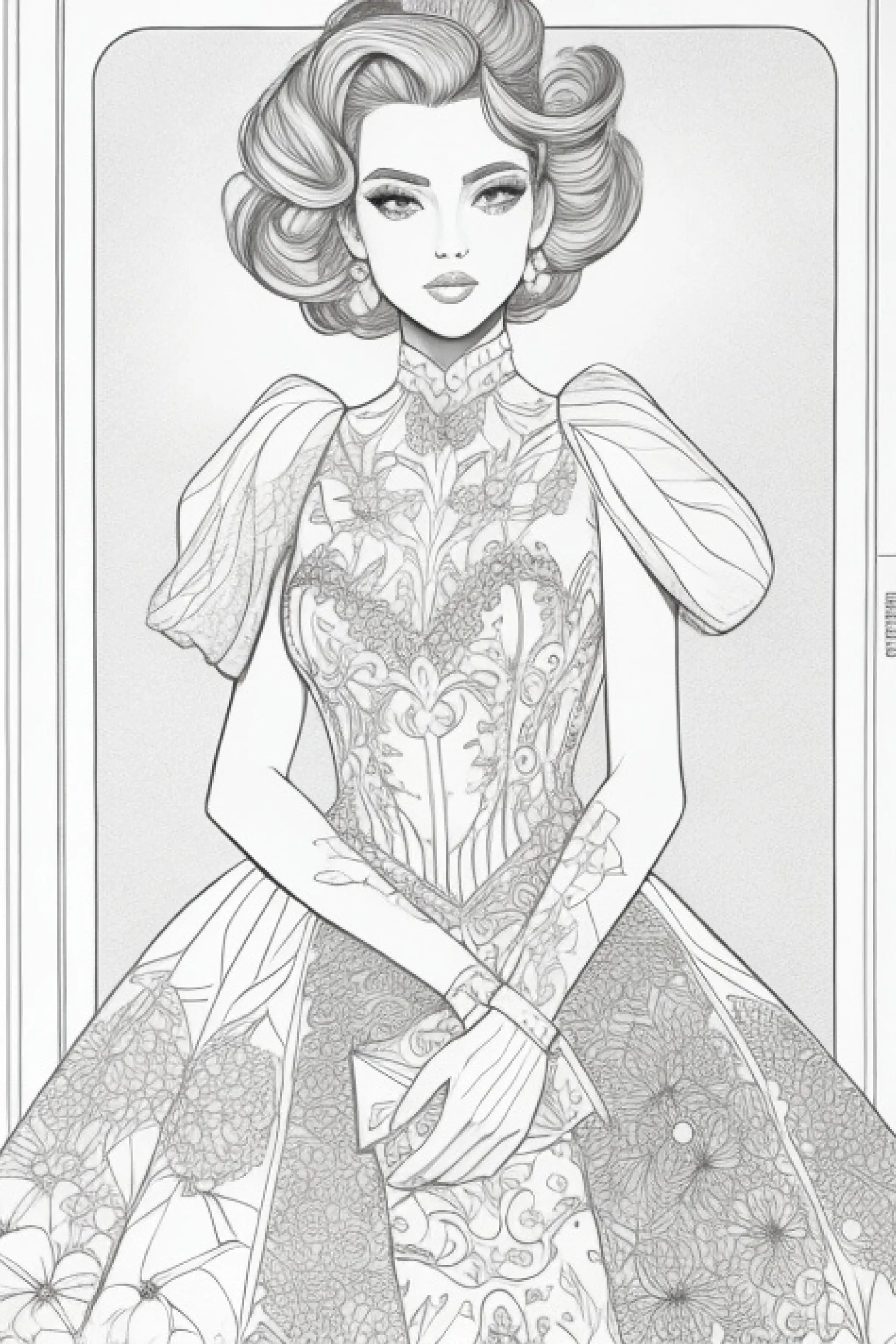 Vogue Coloring Book: A Fashionable Collection of Designs to Color | PDF