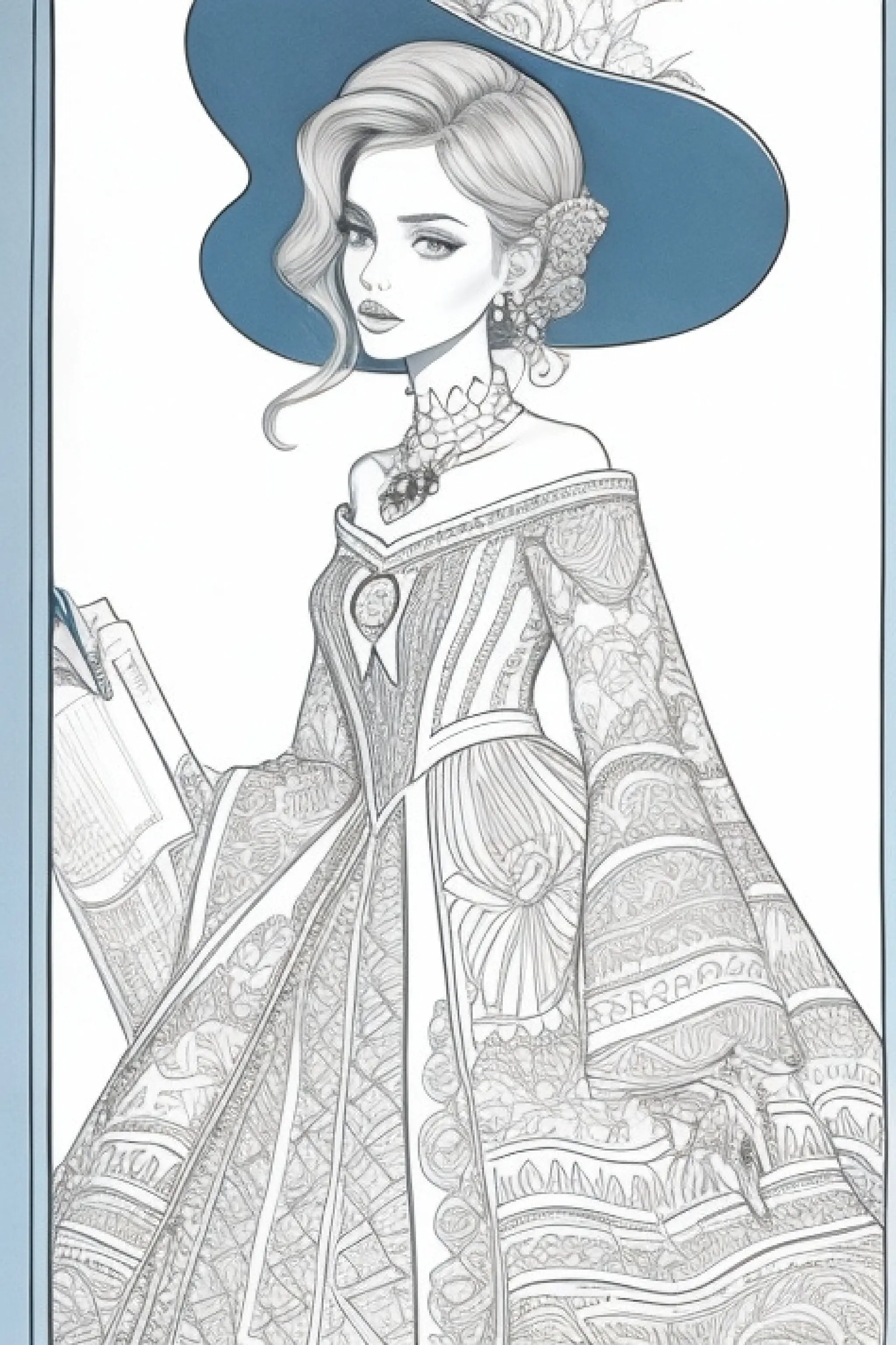 Vogue Coloring Book: A Fashionable Collection of Designs to Color | PDF ...