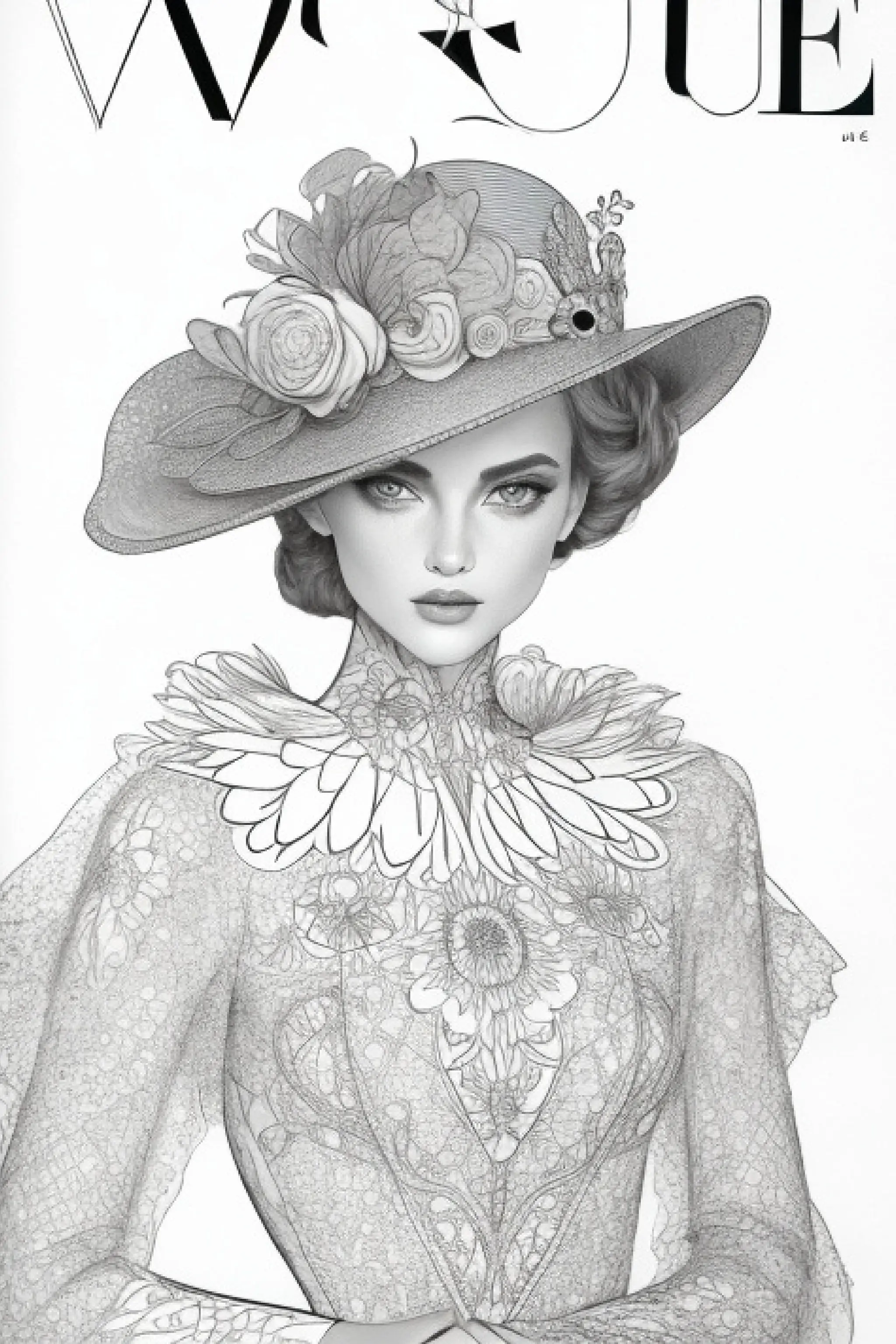 Vogue Coloring Book: A Fashionable Collection of Designs to Color | PDF