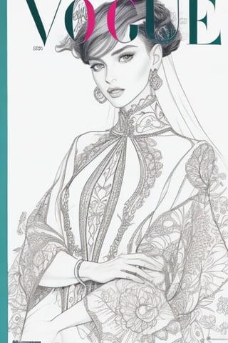Vogue Coloring Book: A Fashionable Collection of Designs to Color | PDF
