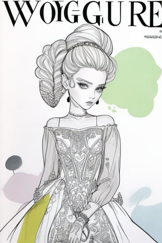 Vogue Coloring Book: A Fashionable Collection of Designs to Color | PDF