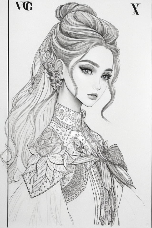 Vogue Coloring Book: A Fashionable Collection of Designs to Color | PDF ...