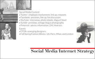 Vogue Digital Strategy | PDF