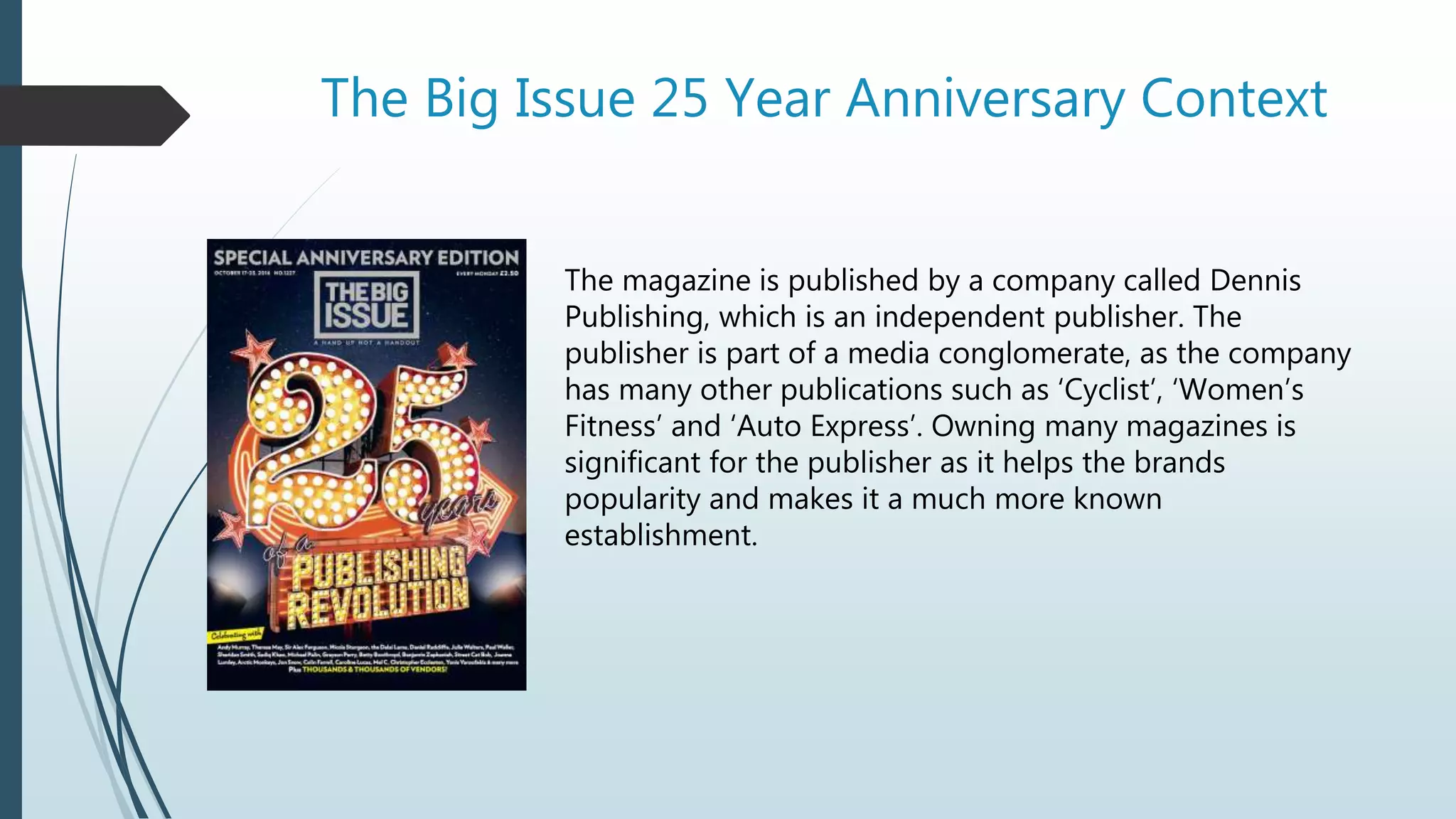 Vogue magazine and big issue comparison | PPTX