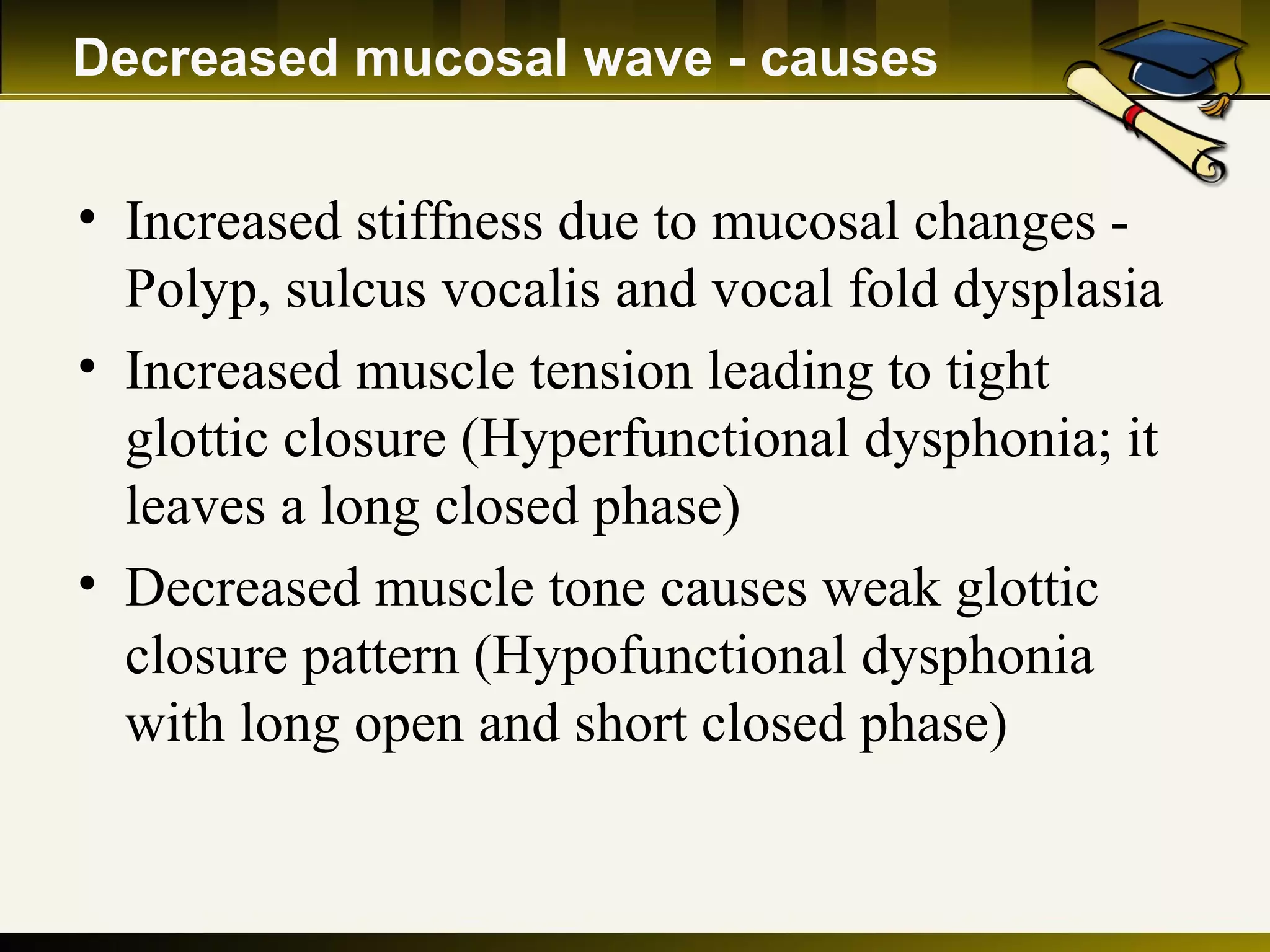 Voice disorders | PPT