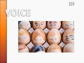 Voice in Literature | PPT