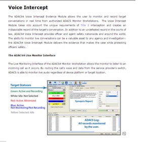 Voice Intercept | PDF