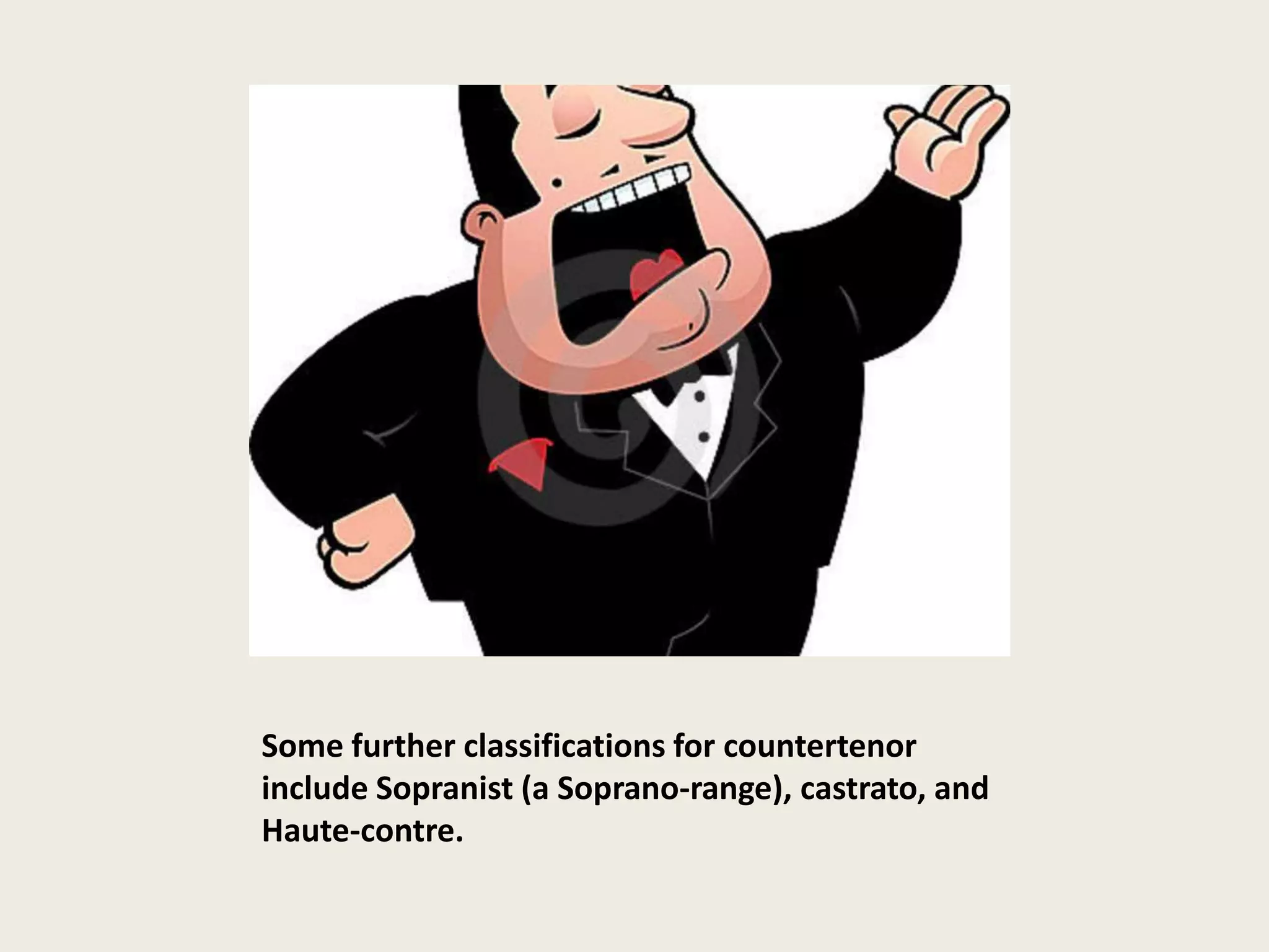 Voice classifications | PPTX