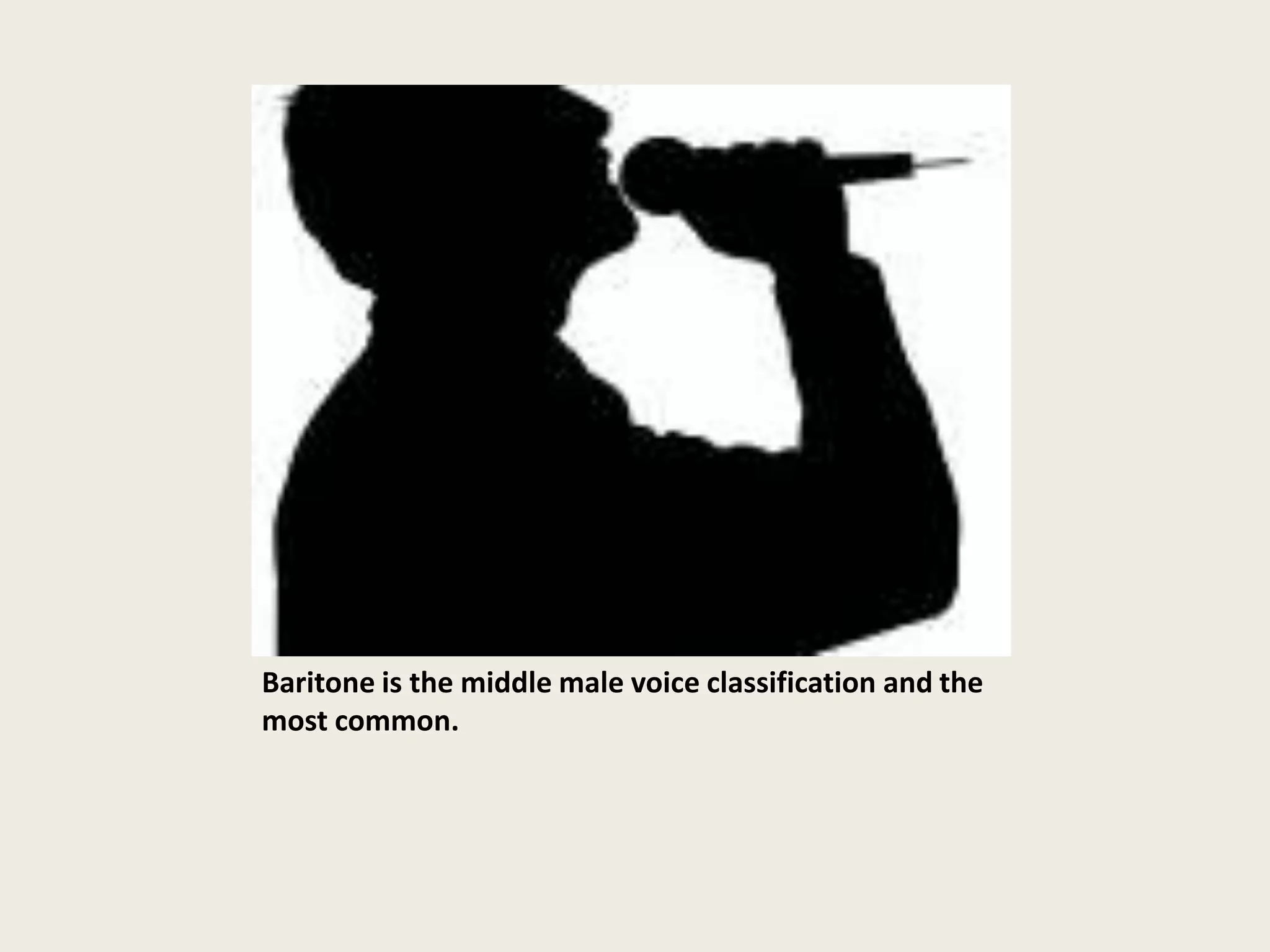 Voice classifications | PPTX