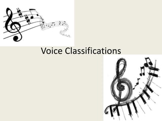 Voice classifications | PPTX