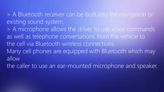 TOPIC: THE VOICE RECOGNITION AND BLUETOOTH | PPT