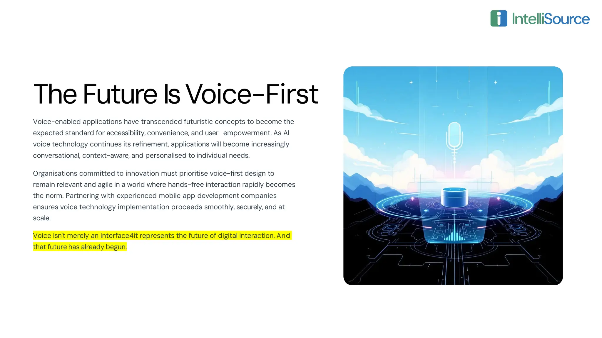 Voice-Enabled Apps: Changing Accessibility & User Experience in 2025 | PDF