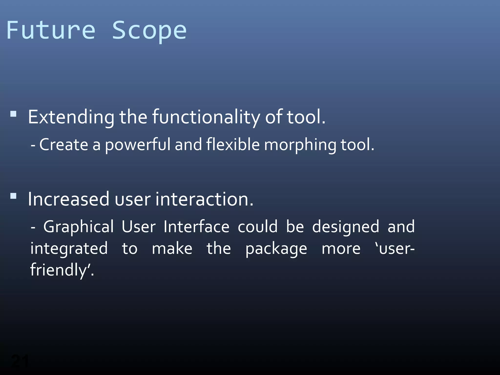 Voice morphing- | PPT