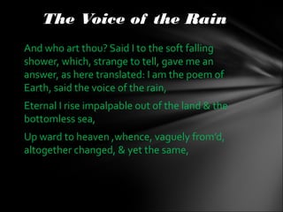 Voice of-rain | PPT