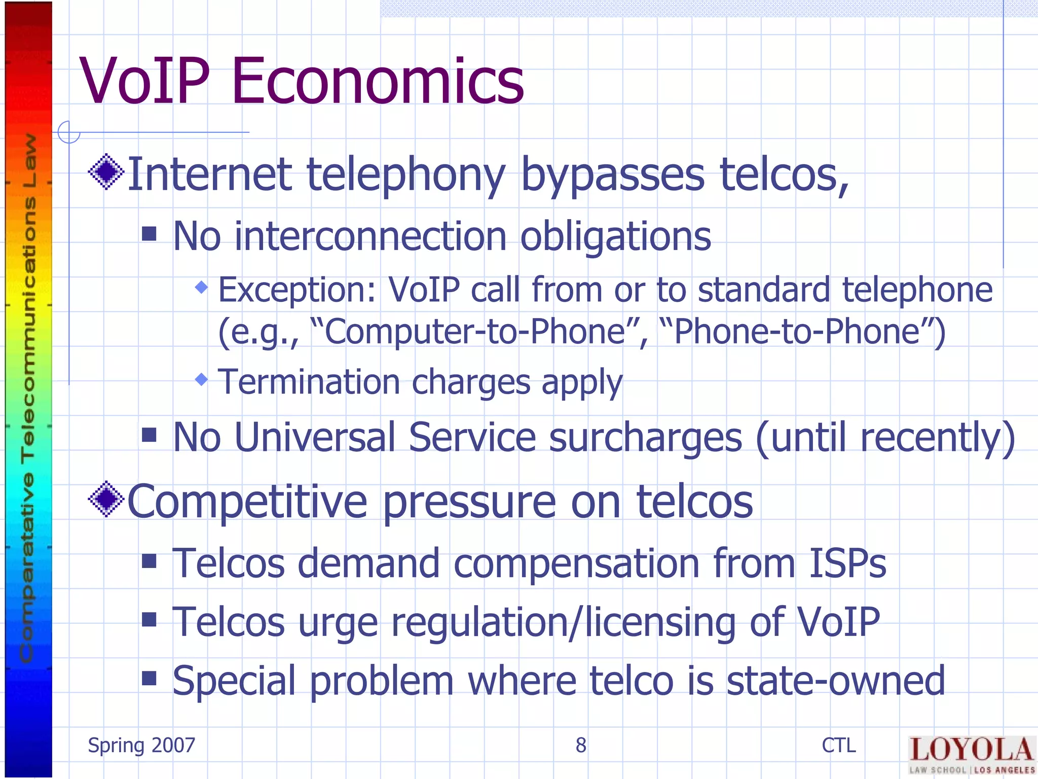 Voice over Internet Protocol | PPT