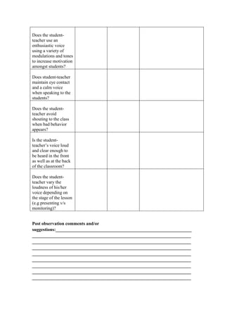Voice rubric | DOCX